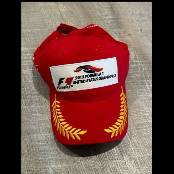 Accessories | 213 Formula 1 United States Grand Prix Red Racing Hat ...